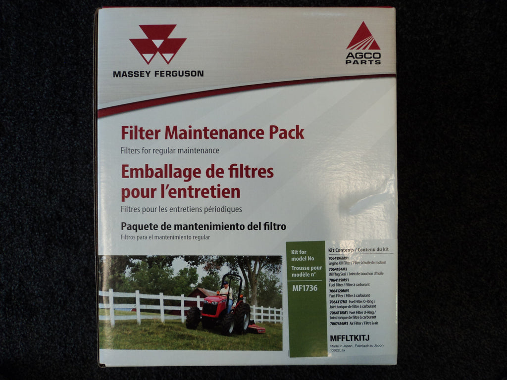 MFFLTKITJ - 1736, Massey Ferguson Filter Maintenance – Roudebush Equipment